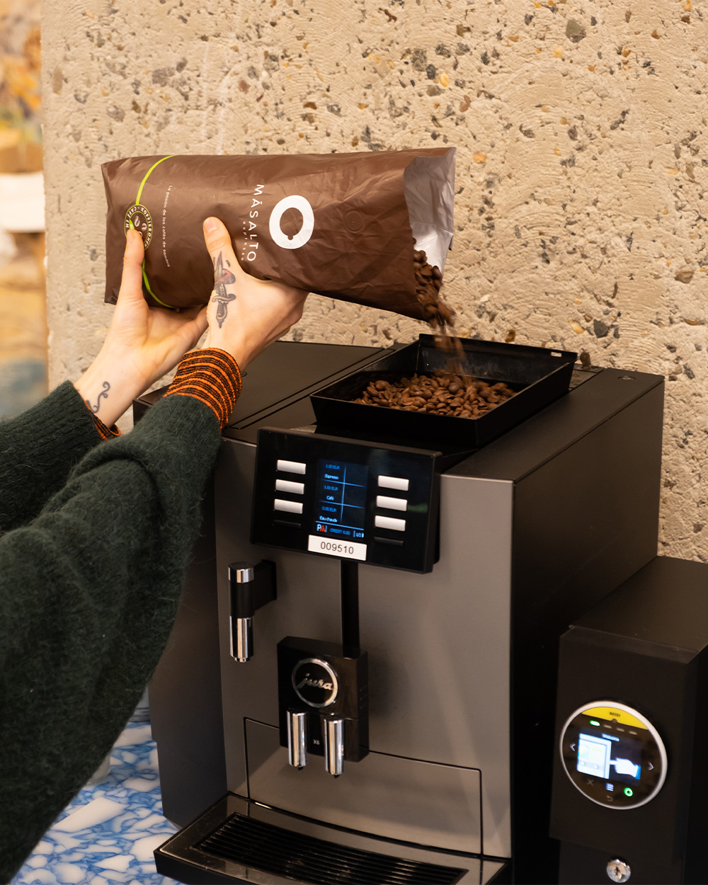 Café en Grains Bio | Másalto Espresso